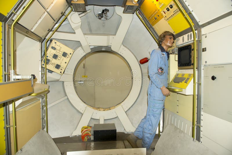 Inside of Spacelab - Orbital Research Laboratory Stock Image - Image of ...