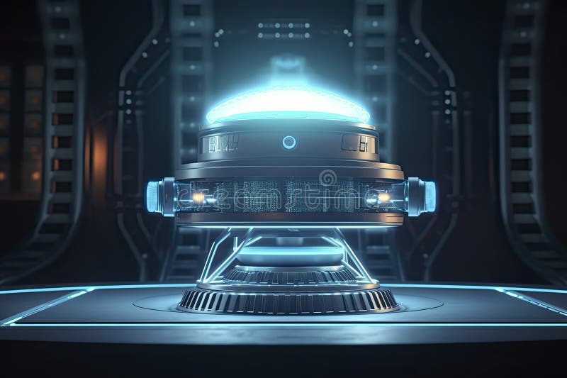 Inside of a Spaceship Driving at Hyper Speed, Space Travelers Flying ...