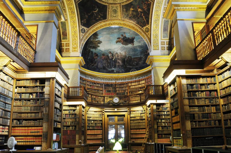 Inside Splendid Library in France Prime Mini Editorial Stock Image ...