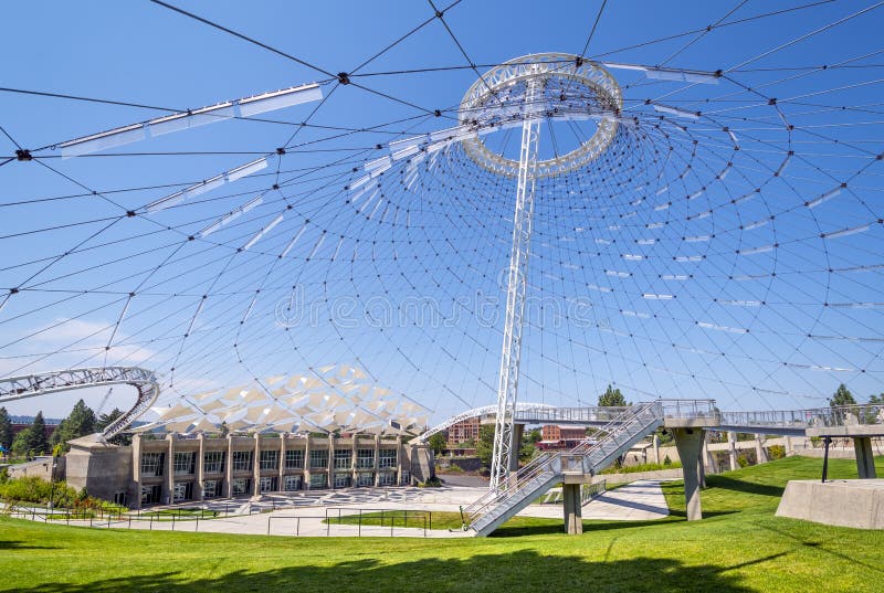 Spokane Riverfront Park Pavilion Stock Photos - Free & Royalty-Free ...