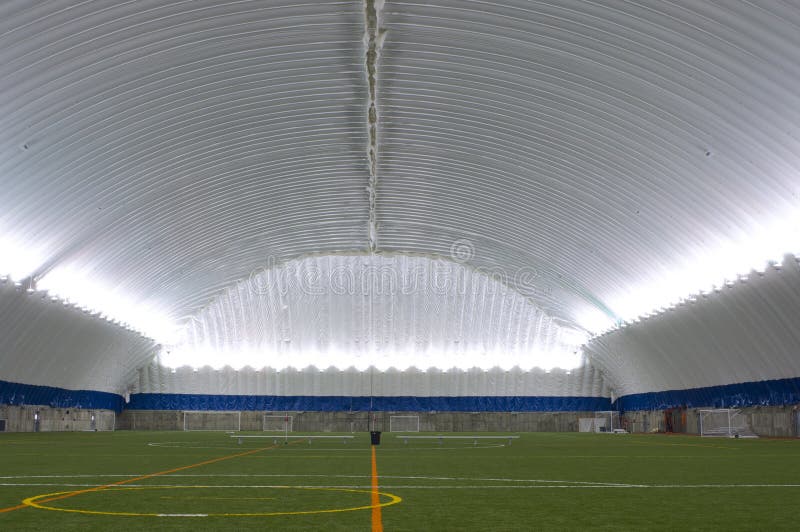 New Sports Dome stock image. Image of inflatable, soccer - 9724283