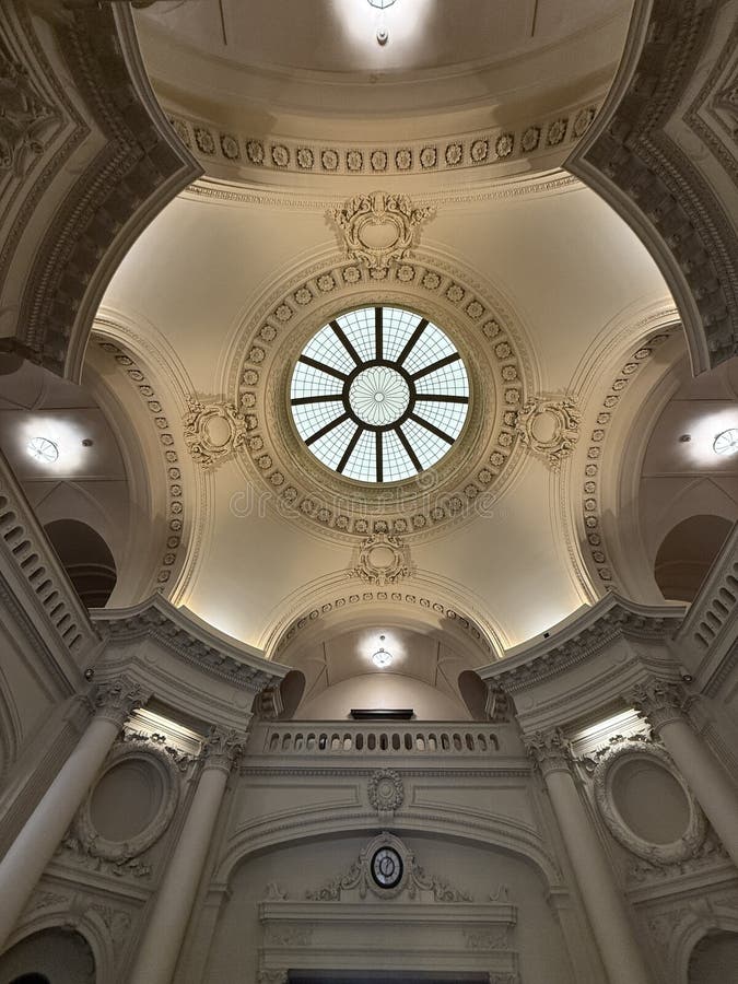 Inside the Springfield City Library in Springfield, Massachusetts ...