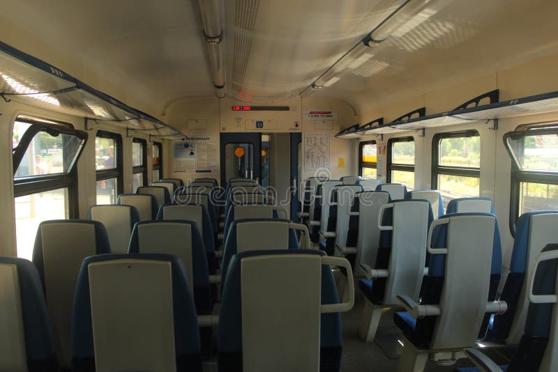 Inside the Sputnik Suburban Express. Editorial Photo - Image of ...