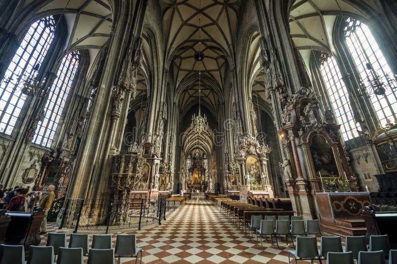St. Stephen& X27;s Cathedral in Vienna, Austria Editorial Stock Image ...