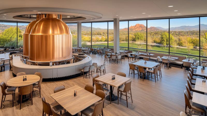 Inside a State-of-the-art Brewery, One Finds Large Copper Vessels ...