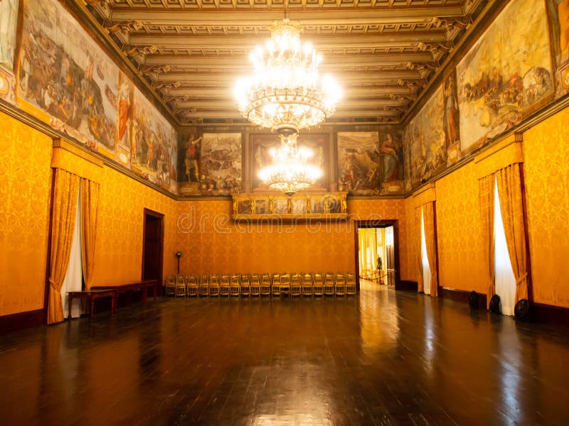 Inside of the State Rooms in Valletta, Malta Editorial Photography ...
