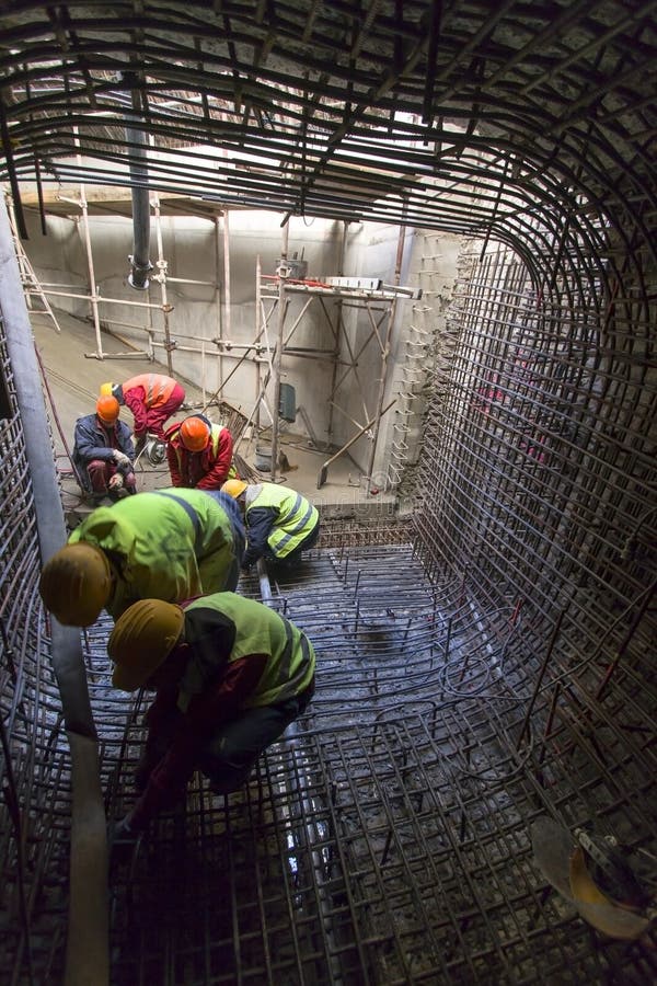 Inside steel cage stock image. Image of cementing, armature - 63027149