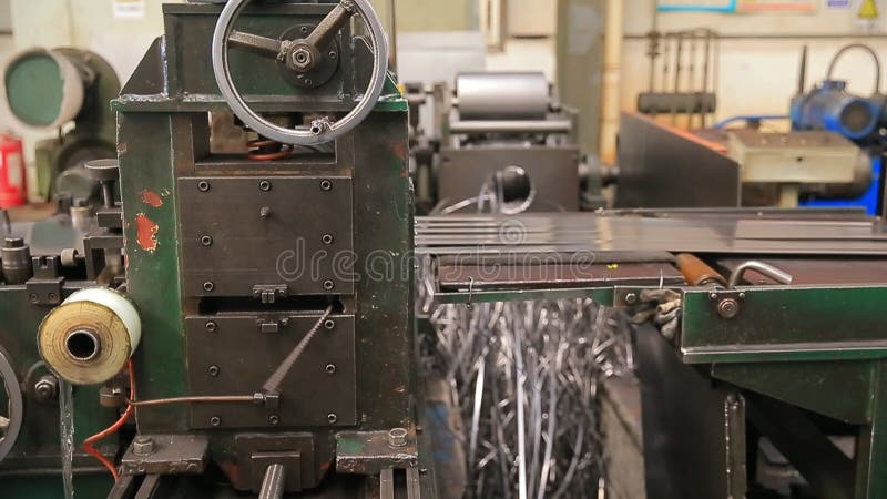 Mechanical Equipment in Operation Inside the Steel Plant Workshop Stock ...