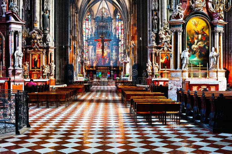 Stephansdom Cathedral in Vienna Stock Photo - Image of travel, stephans ...