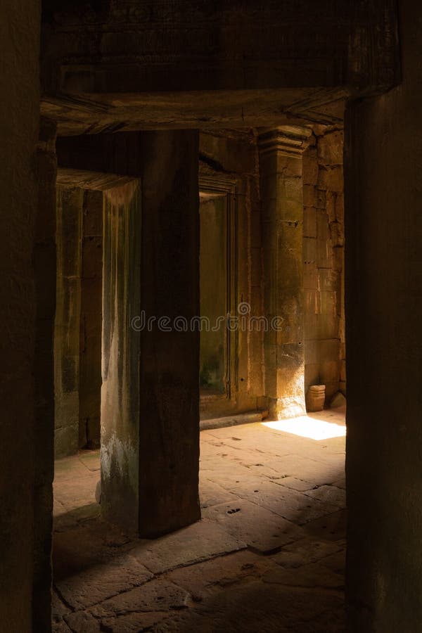 Inside the ruined temple stock photo. Image of home - 147893284