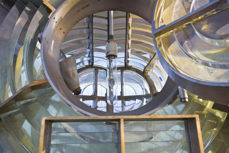 Inside Structure of a Lighthouse Stock Image - Image of sailing ...