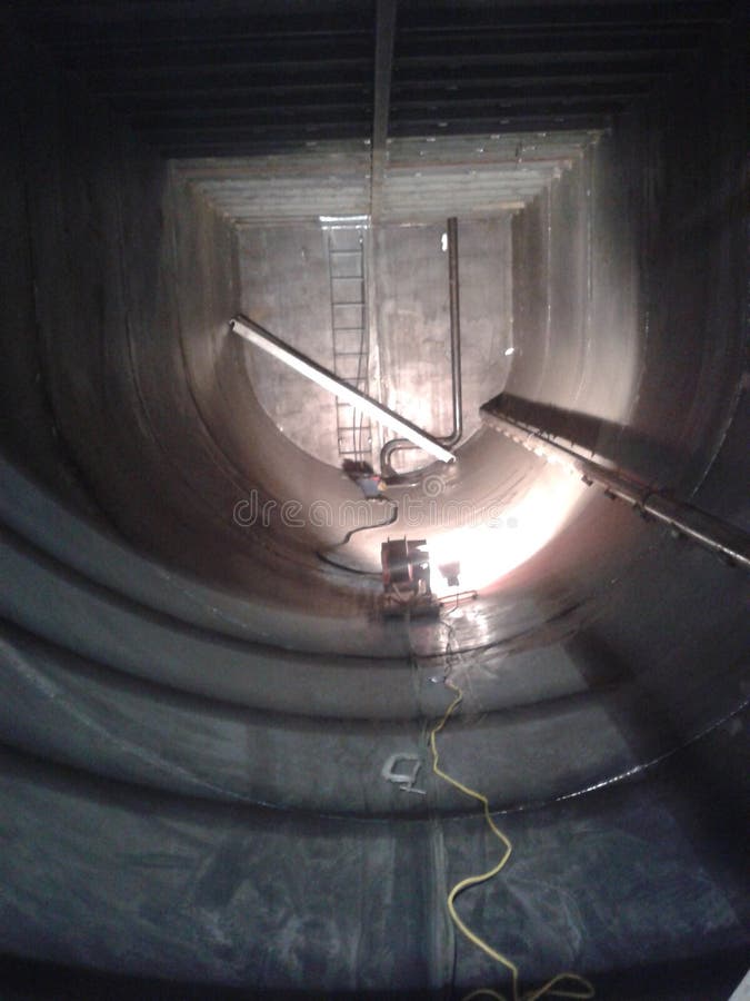 Inside a tank stock photo. Image of horizontal, fabrication - 51080956