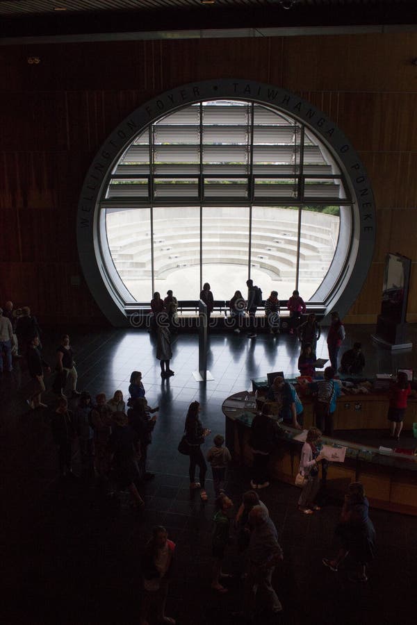 Te Papa Museum, Wellington, New Zealand Editorial Image - Image of ...