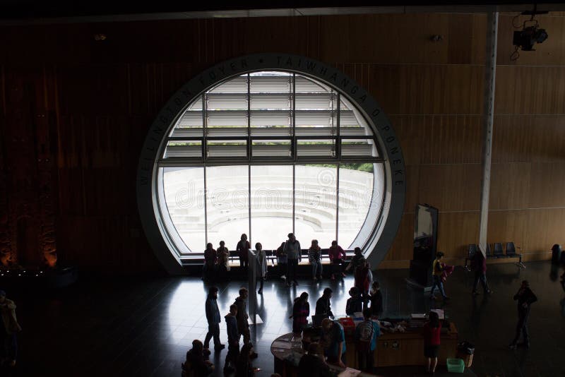 Te Papa Museum, Wellington, New Zealand Editorial Image - Image of ...