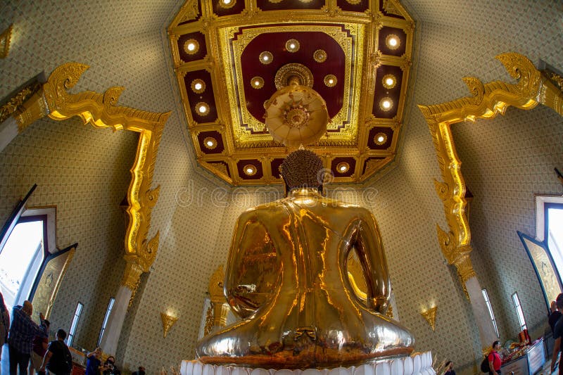 Inside a Temple in Bangkok Thailand Editorial Image - Image of history ...
