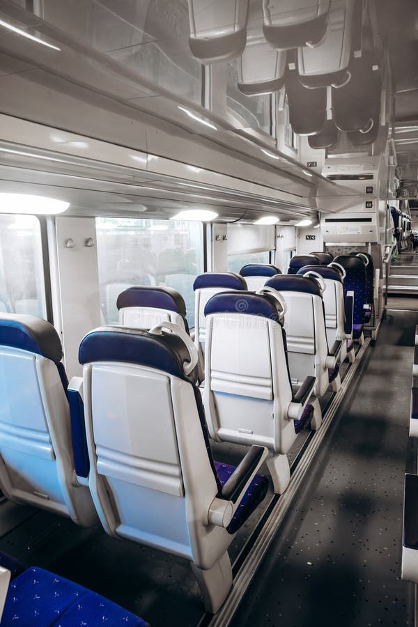 Inside a TER Train in the South of France Editorial Image - Image of ...