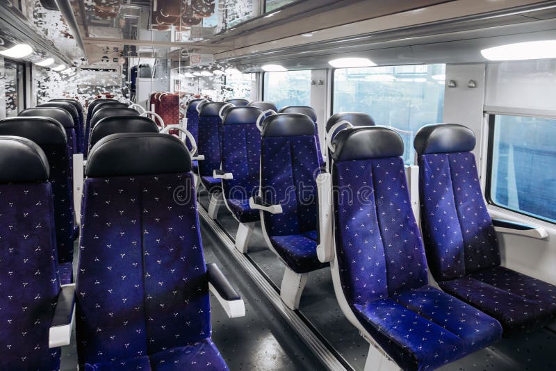 Inside a TER Train in the South of France Editorial Stock Photo - Image ...