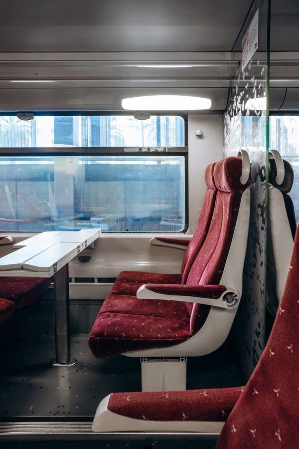 Inside a TER Train in the South of France Editorial Photo - Image of ...