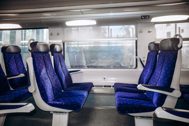 Inside a TER Train in the South of France Editorial Image - Image of ...