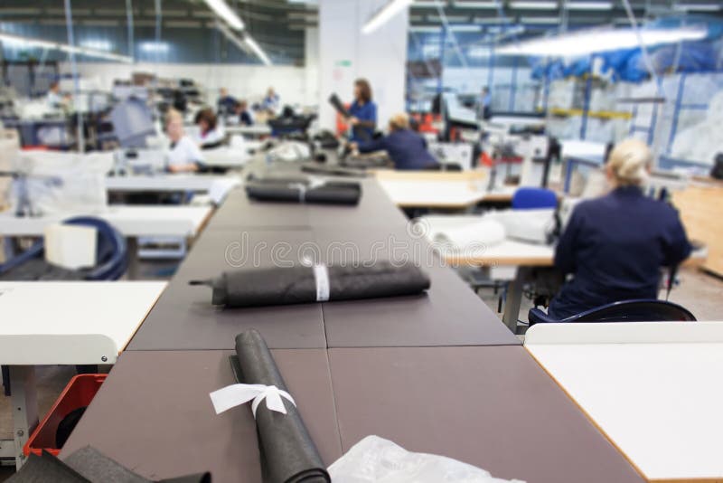 Inside of textile factory stock image. Image of natural - 53512777