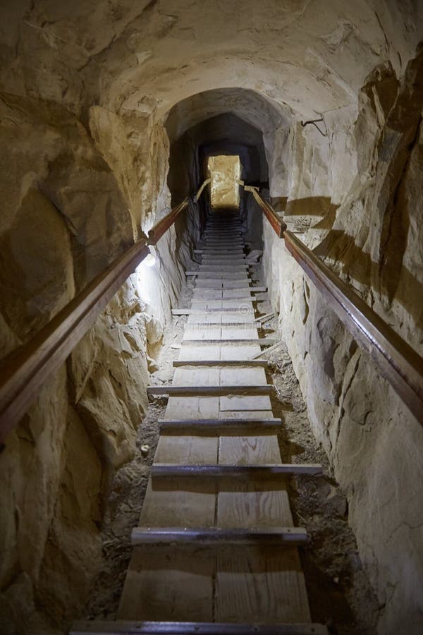 Inside the 4th Dynasty Pyramid of Meidum Stock Photo - Image of ...