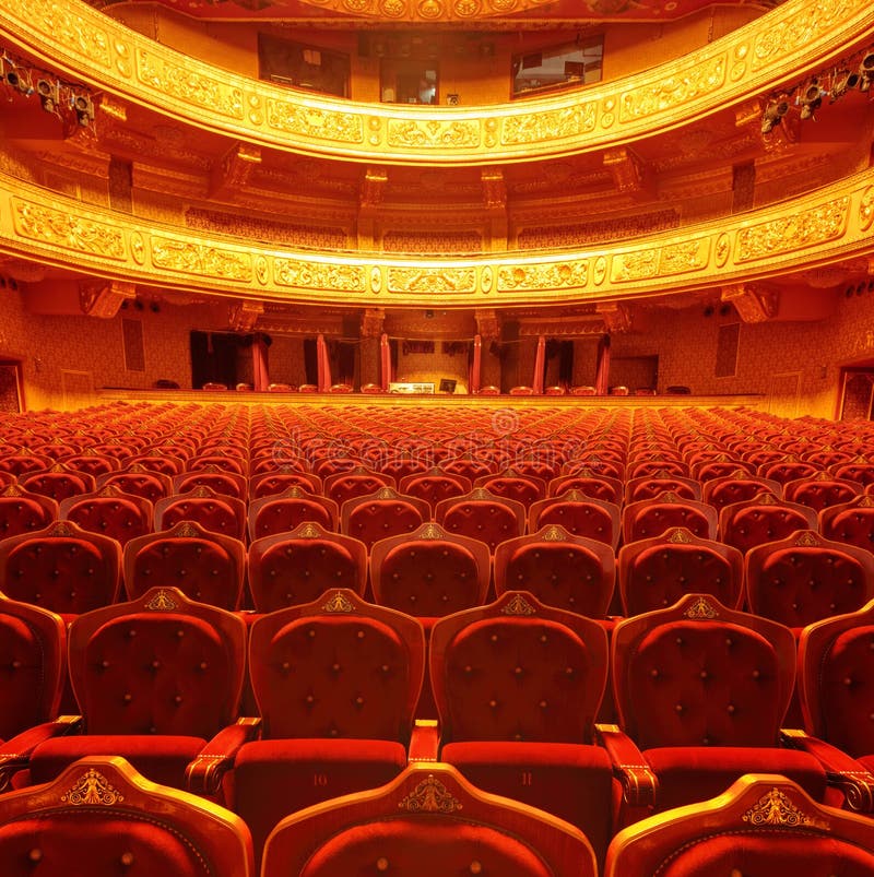 Inside of a theatre hall stock photo. Image of abstract - 70246674