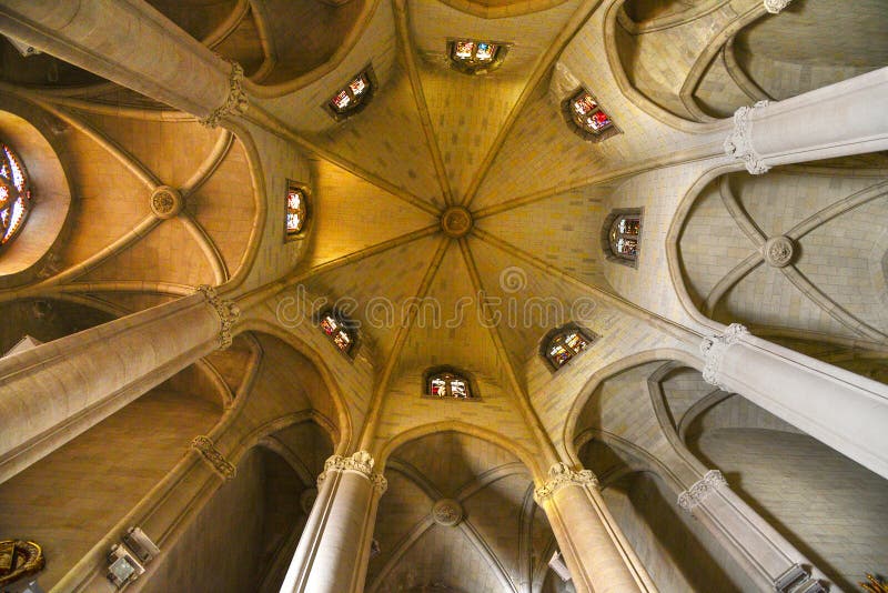 Inside Tibidabo Roman Catholic Church Editorial Photography - Image of ...