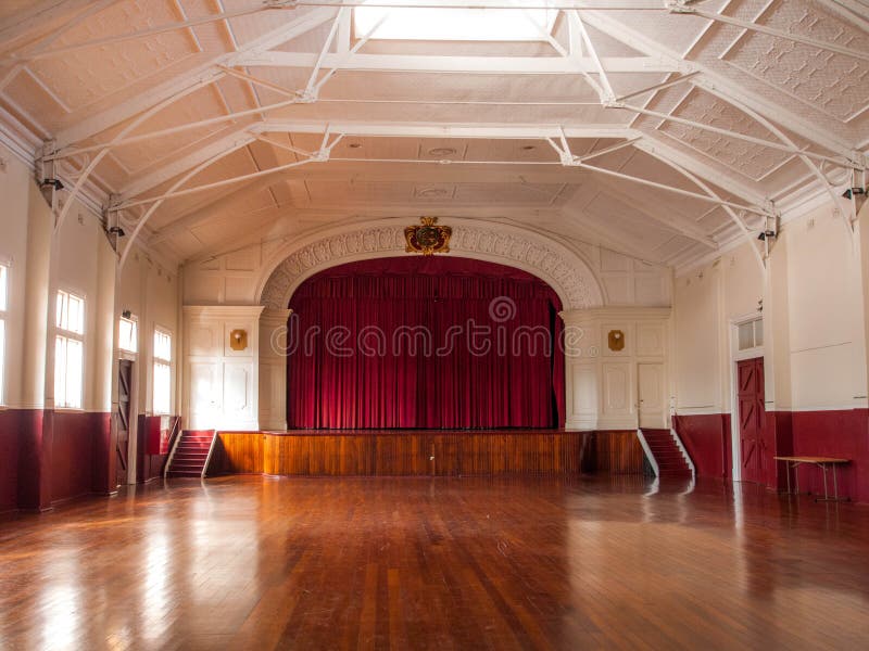 Inside the Town Hall, Heritage Building in York, Western Australia ...