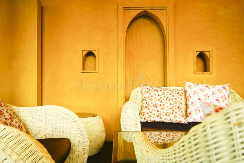Inside Traditional, Luxury Arab Home Stock Photo - Image of moroccan ...