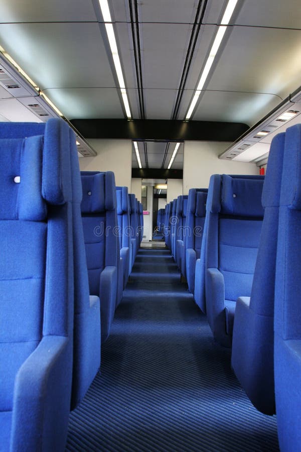 Inside a train stock image. Image of corporation, commute - 714859
