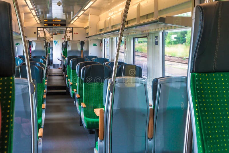 Inside the Old Train in Soller Stock Image - Image of decor, express ...