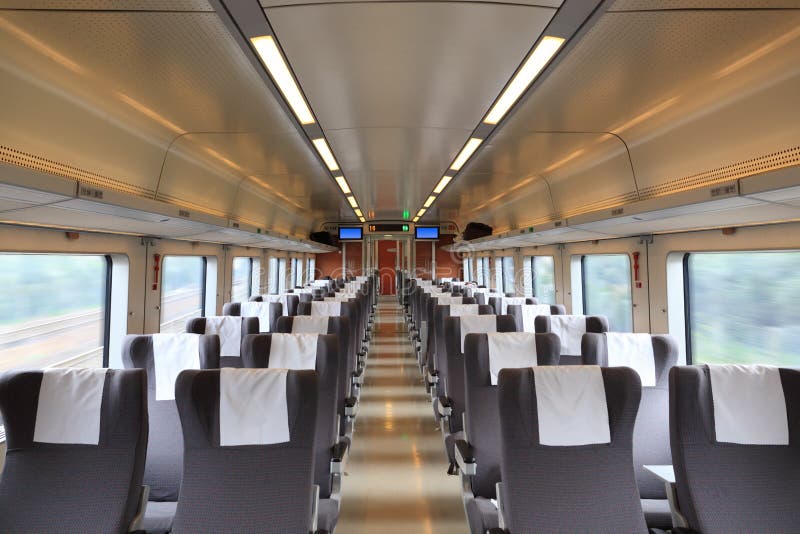 Inside the Train Compartment Stock Image - Image of indoor, design ...