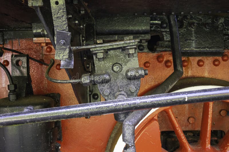 Inside Train Engine Red Black Design Stock Photos - Free & Royalty-Free ...