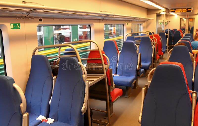 Inside train stock image. Image of indoors, mode, transportation - 32117135