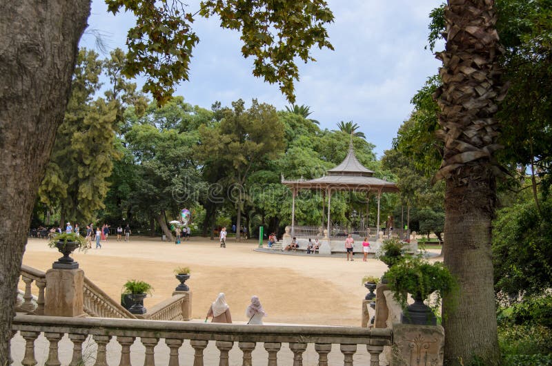 Inside the Trees a Beautiful Eye Catching Park View Editorial Image ...