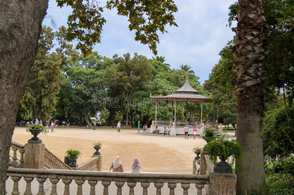 Inside the Trees a Beautiful Eye Catching Park View Editorial Image ...