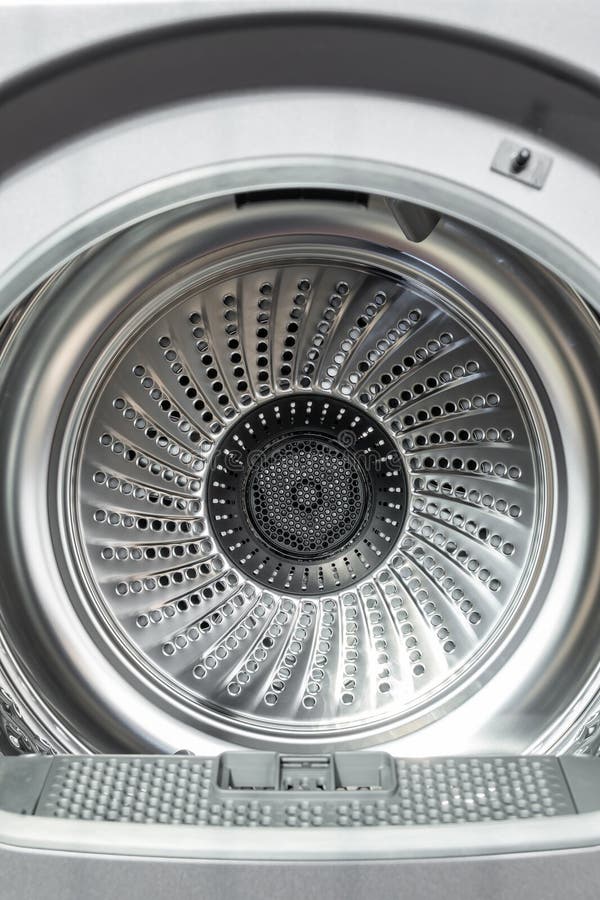 Inside of a Tumble Dryer at Vertical Composition Stock Image - Image of ...