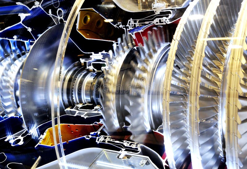 Inside The Turbo Engine Metal World Stock Photo - Image of cool ...