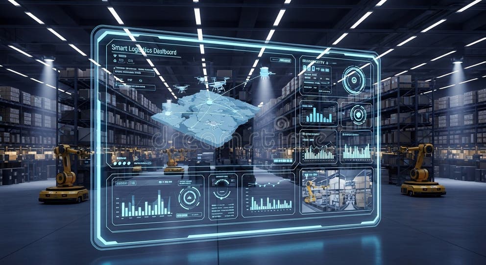 Vast Holographic Interface Stock Illustrations – 269 Vast Holographic ...