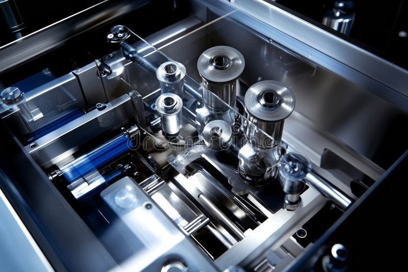 Inside a Vehicle, the Internal Combustion Engine is Revealed in ...