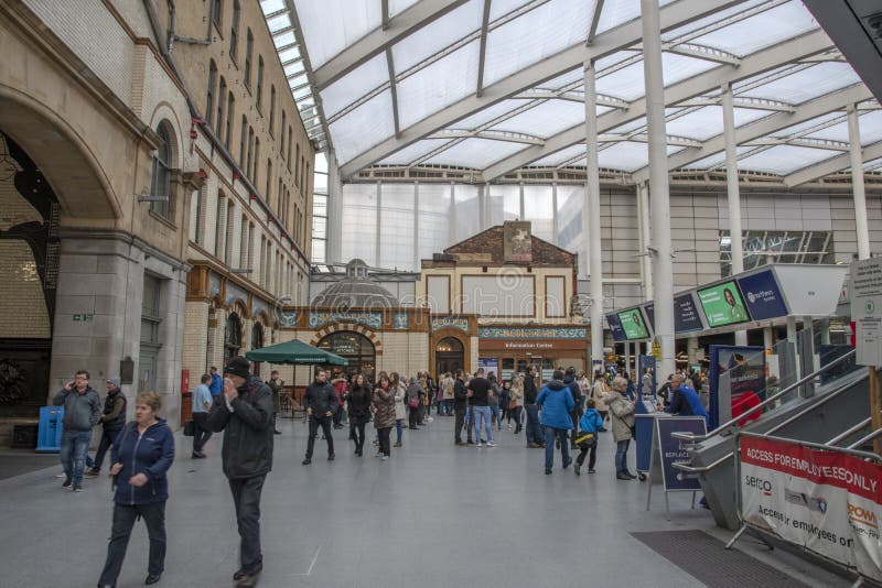 Inside Victoria Station Manchester England 2019 Editorial Stock Image ...