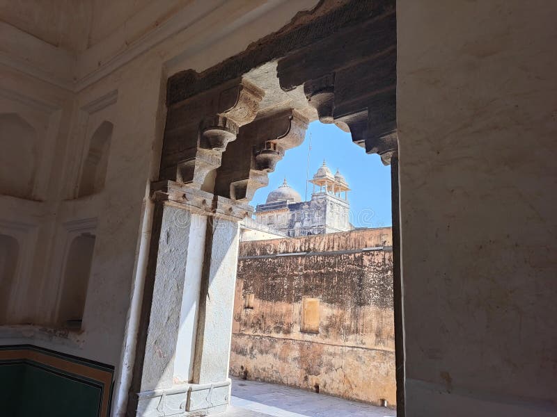 Inside View of Amer Fort, Jaipur Rajasthan, India Editorial Stock Image ...