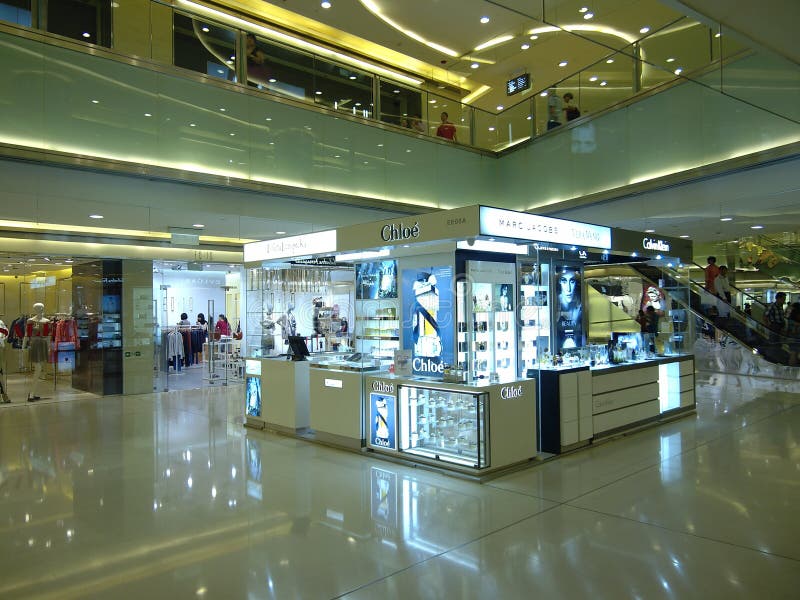 Inside View of Beijing Shopping Mall Editorial Stock Image - Image of ...