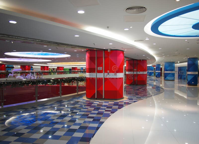 Inside View of Beijing Shopping Mall Editorial Image - Image of leisure ...