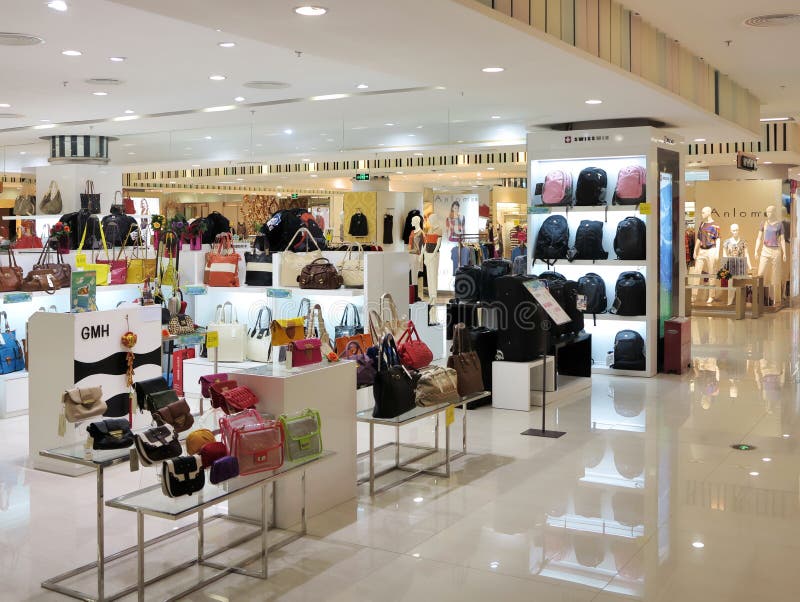 Inside View of Beijing Shopping Mall Editorial Stock Image - Image of ...