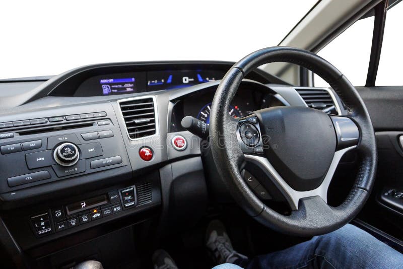 Inside view of a car stock photo. Image of technology - 111981644
