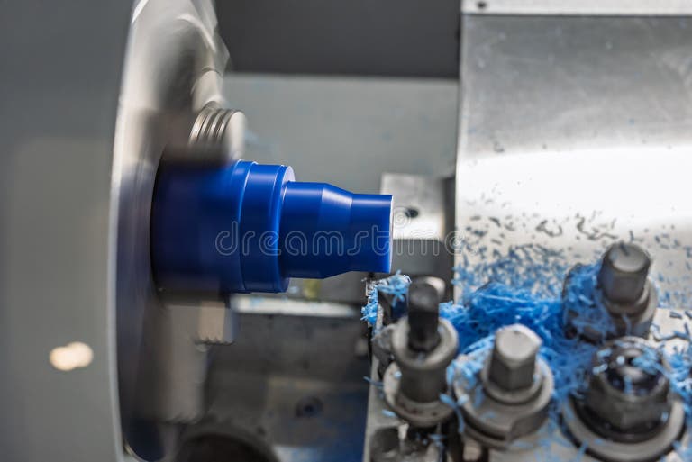 Inside View of a Cnc Machine. CNC Lathe Interior.Cnc Machine. the CNC ...