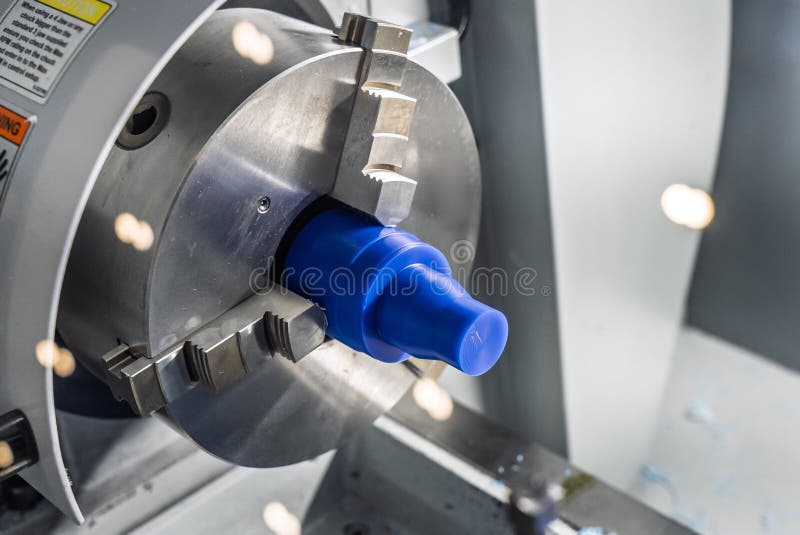 Inside View of a Cnc Machine. CNC Lathe Interior.Cnc Machine. the CNC ...