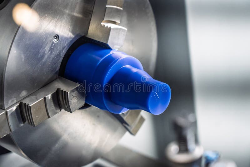 Inside View of a Cnc Machine. CNC Lathe Interior.Cnc Machine. the CNC ...