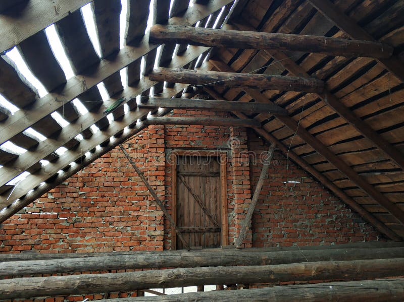 Inside View of the Construction of a Residential Building Made of ...